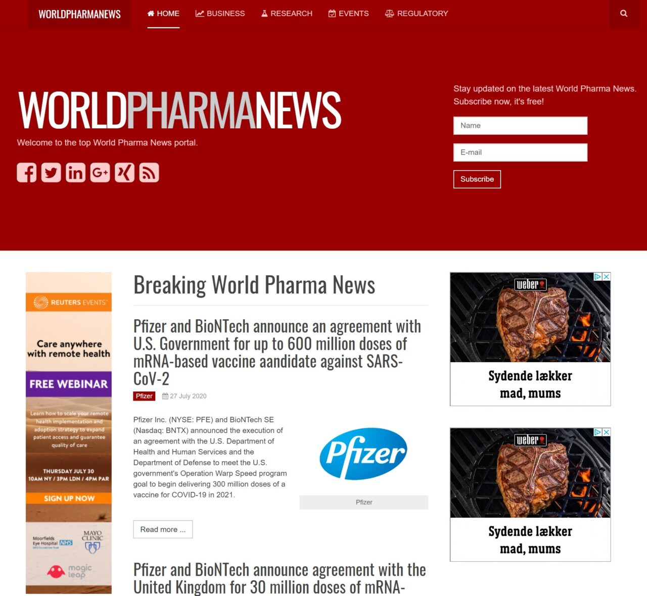 20 Pharma Blogs to Watch - SimplerQMS