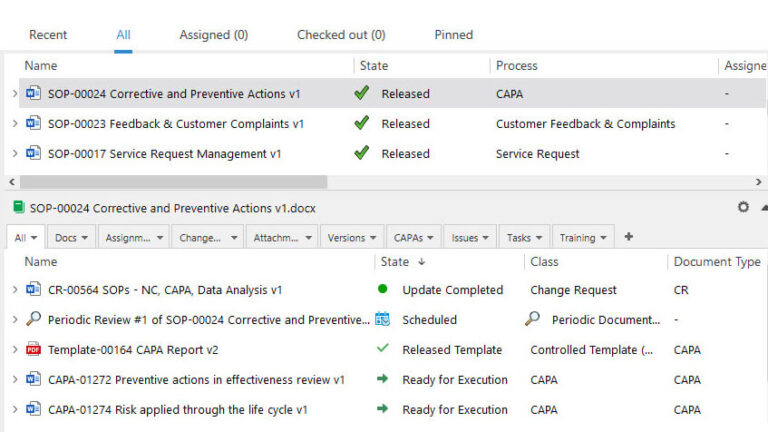 ISO 13485 QMS Software for the Medical Device Industry