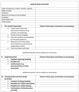 Remote Auditing Best Practices (for Auditors and Auditees)