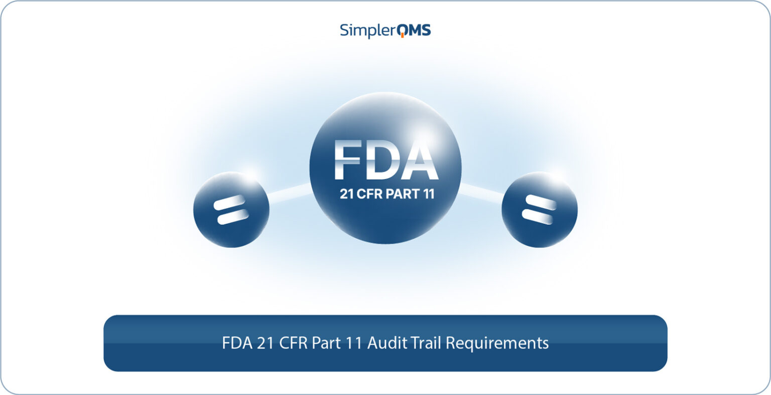 FDA 21 CFR Part 11 Audit Trails: Definition, Requirements, and Compliance